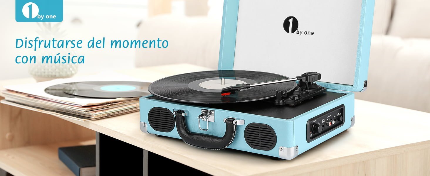 Tocadiscos vintage , revive emociones dormidas